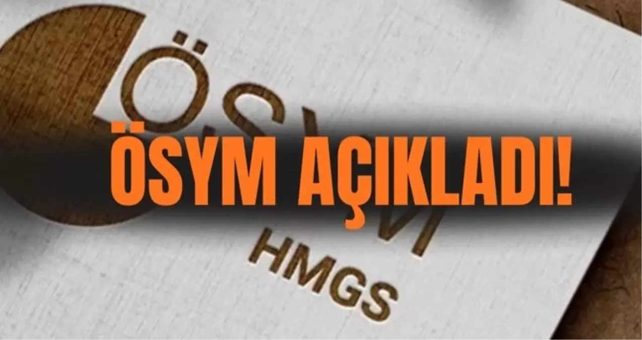 HMGS/2 SONUÇ SORGULAMA EKRANI 2025: HMGS sonuçları açıklandı mı, saat ...